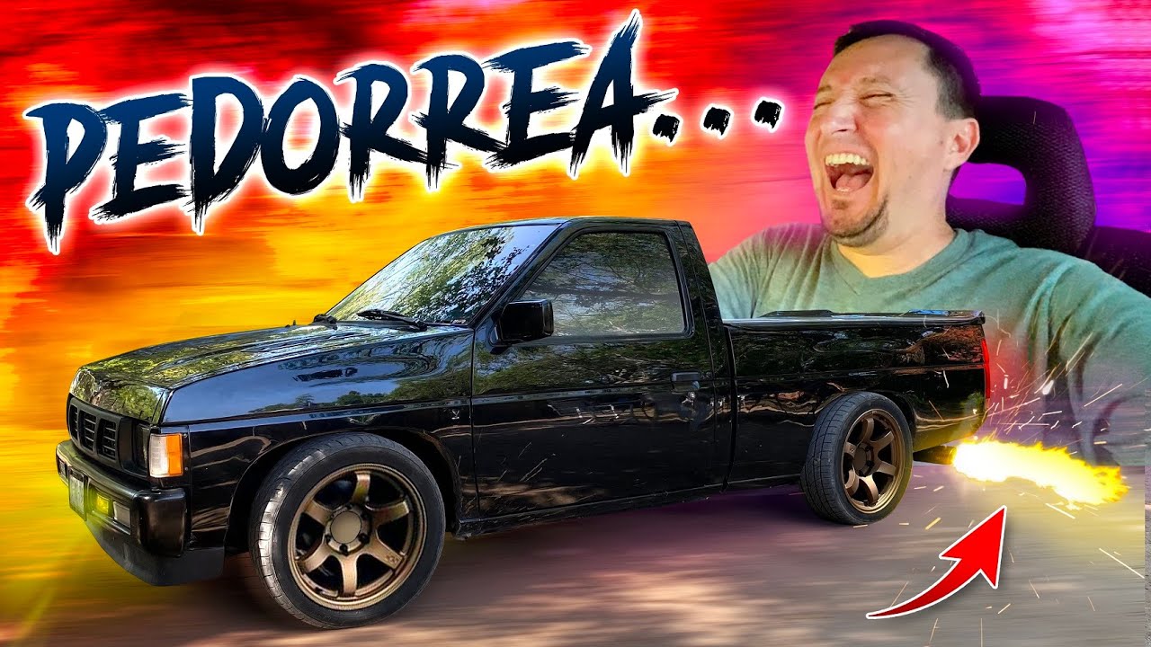 💥POPS AND BANGS a LA CHANATA PICKUP D21 TURBO | OrdoTunes - YouTube
