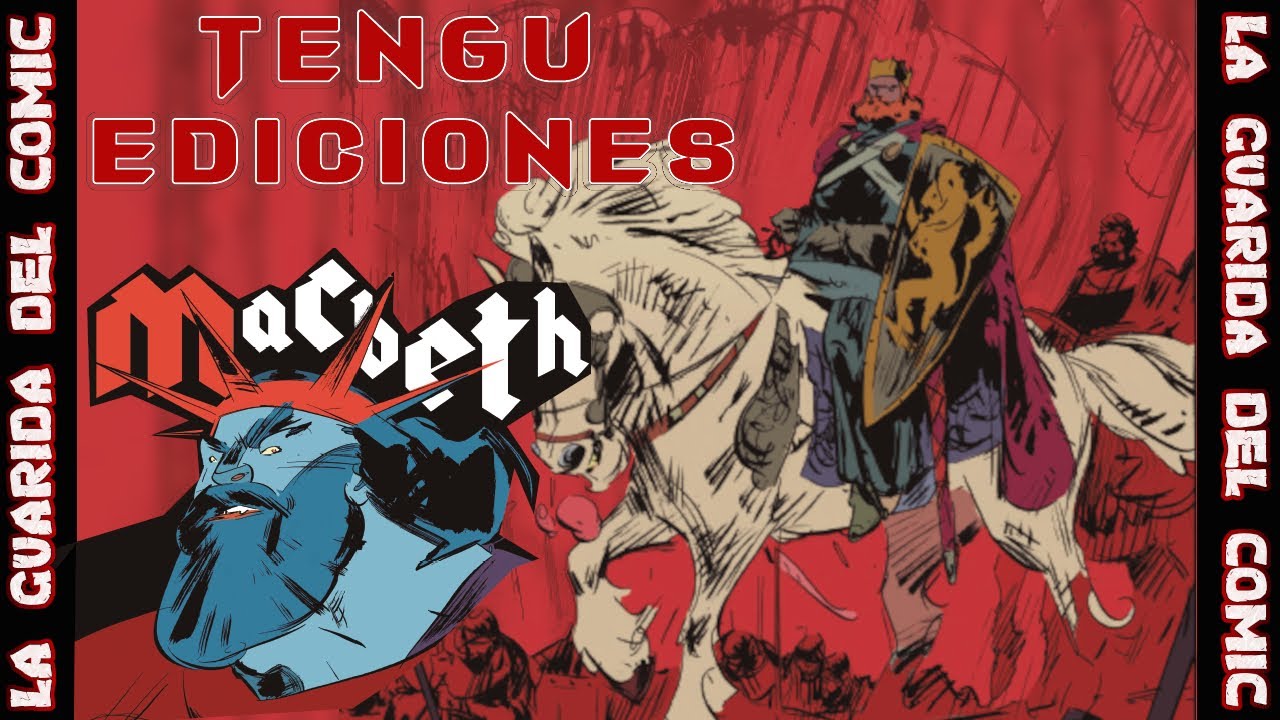 MACBETH un cómic de TENGU EDICIONES #comics #recomendaciones - YouTube