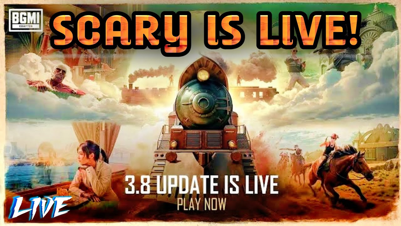 3.8 BGMI Update is Here, SCARY is LIVE, #bgmi #pubgmobile #pubg # ...