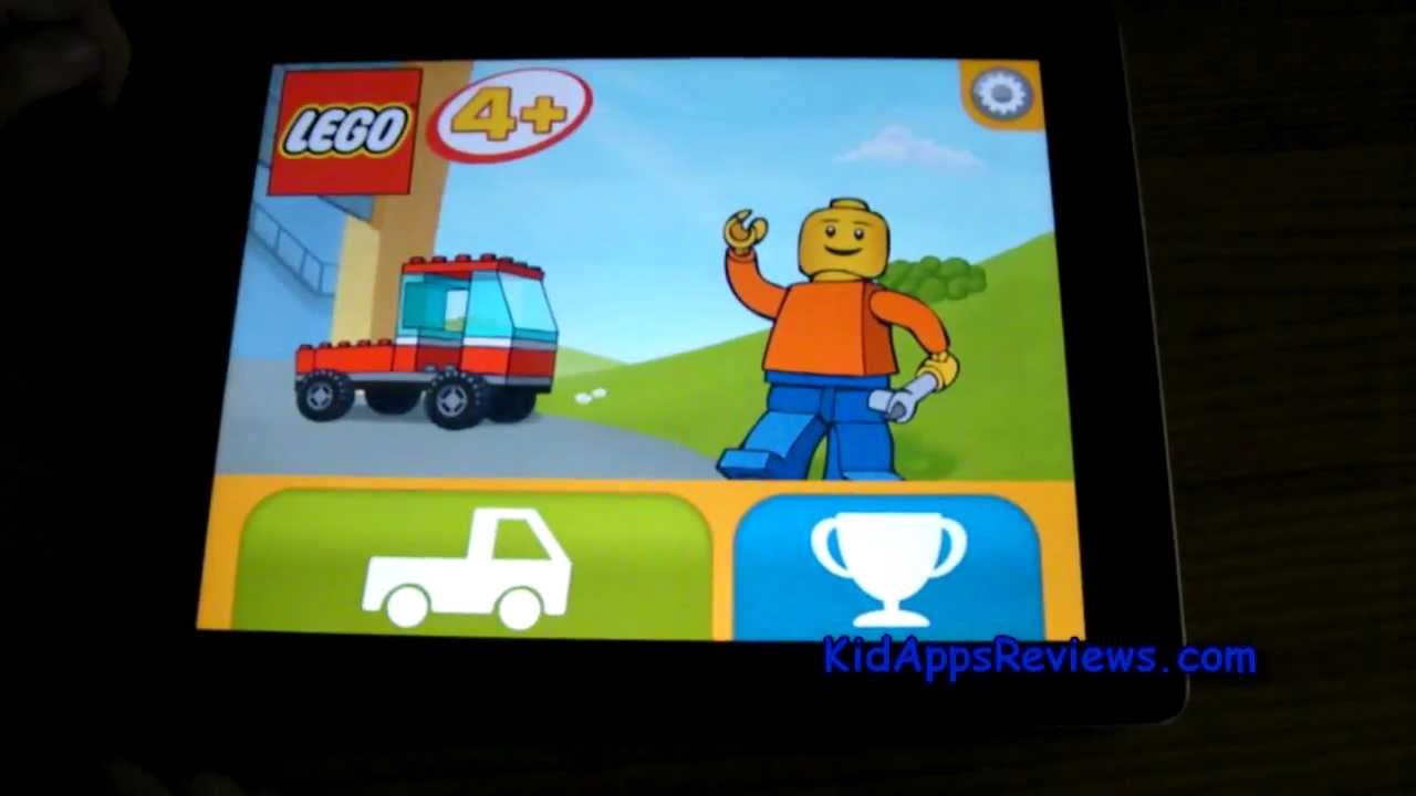 LEGO 4+ App Review iPad - YouTube
