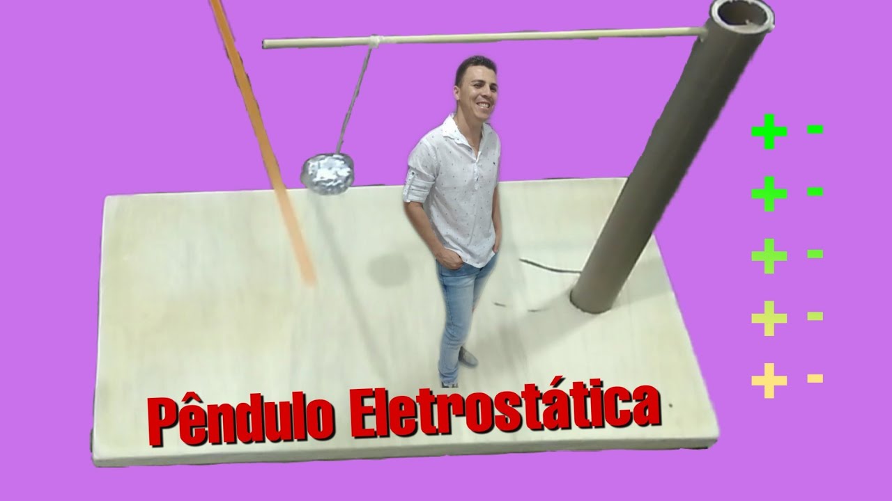 Pêndulo Eletrostático #MArteFisica - YouTube