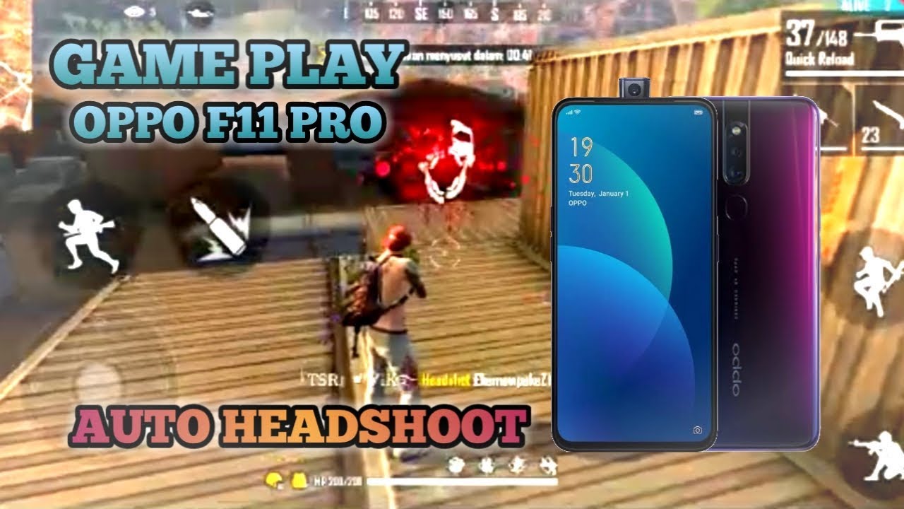 GAME PLAY OPPO F11 PRO FREE FIRE - YouTube