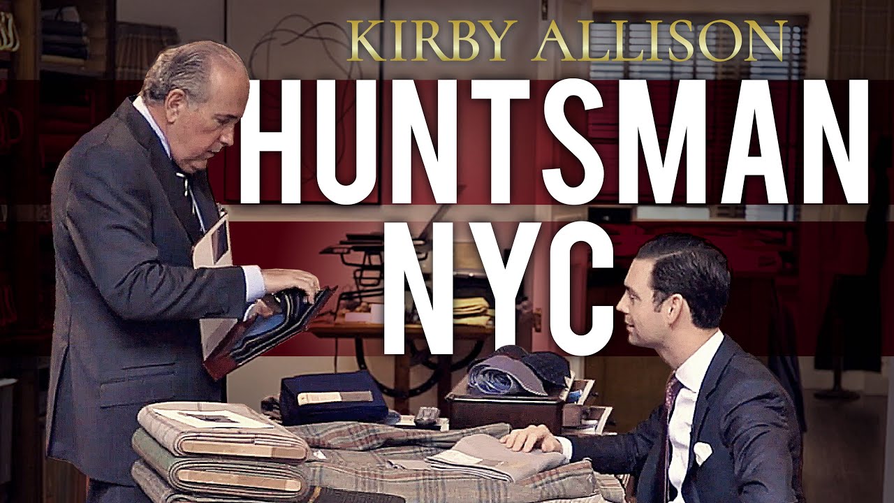 Huntsman & Sons In New York City Savile Row Bespoke Suit Fitting ...
