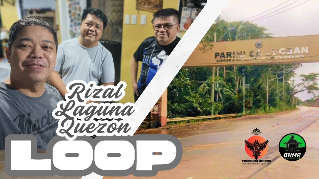 Rizal-Laguna-Quezon Loop | 2nd Rides of Freedom Riders x BNMR2025 - YouTube