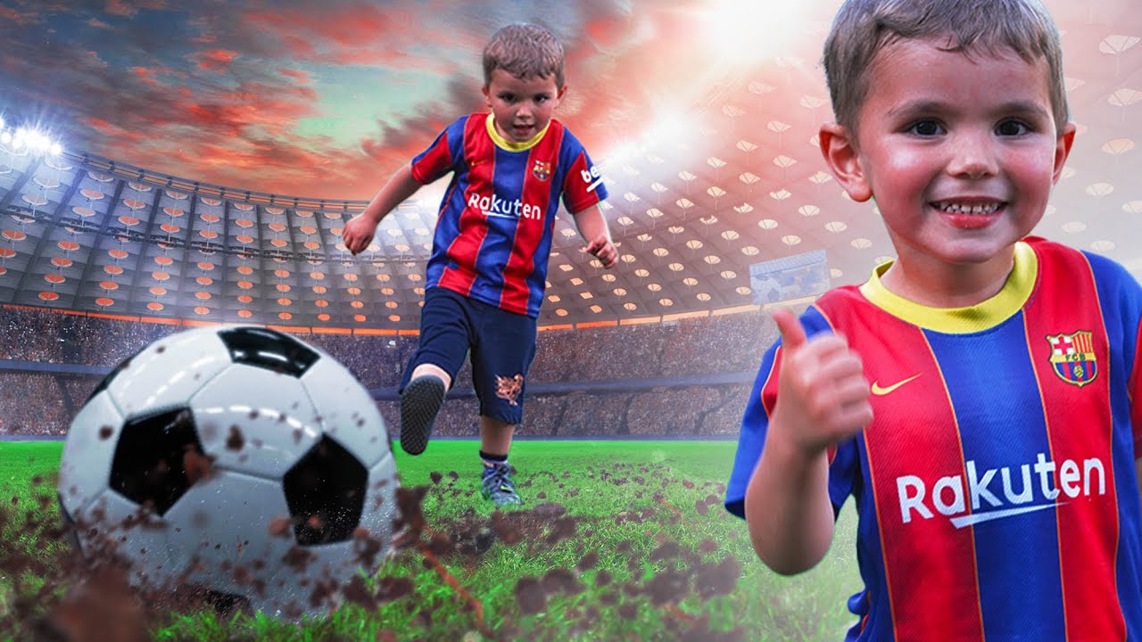 Fun Football Drills and Running Games for Kids! - YouTube