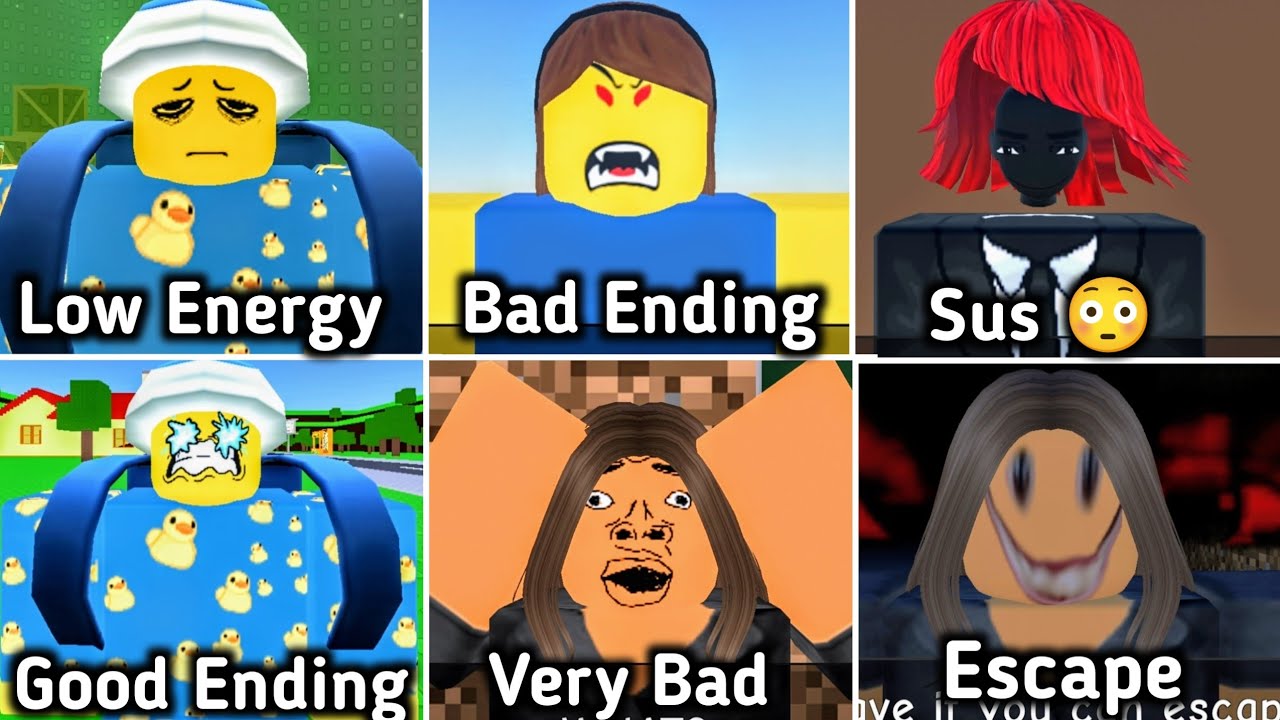 Roblox Need More Energy All 4 Endings Full Walkthrough | Need More Heat ...
