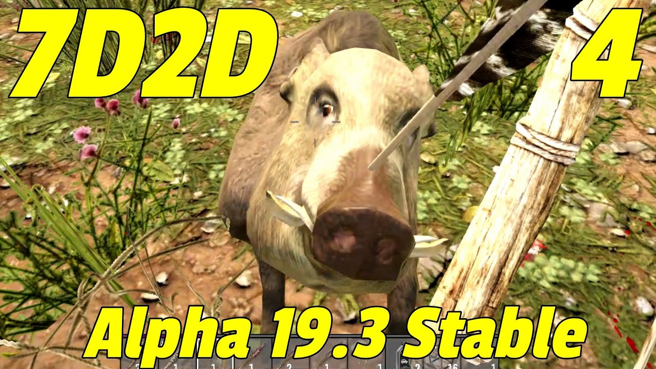 7D2D Alpha 19.3/EP 4/Wild Boar VS Kat - YouTube
