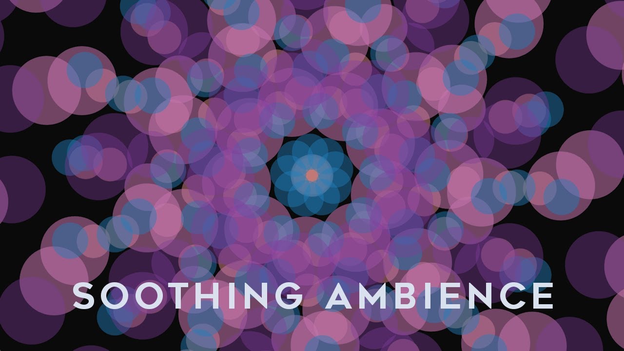 Wonderful Geometric Pattern Animation with Soothing Ambient Music for ...