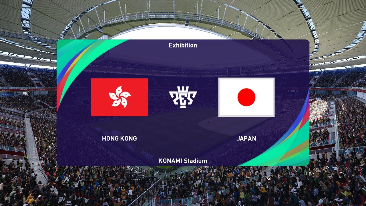 Hong Kong U23 vs Japan U23 (04/10/2023) Semi-final Asian Games PES 2021 ...