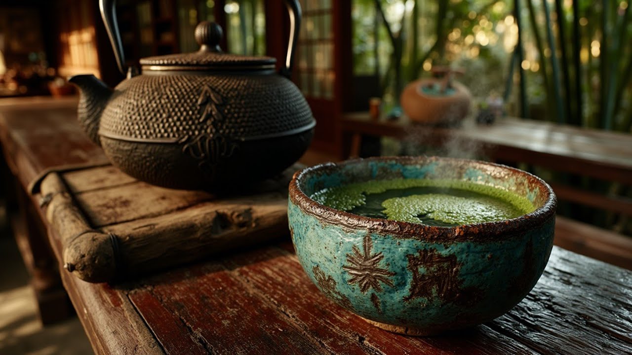 Traditional Asian Tea Ceremony Ambient Music for Study Relax Work Focus ...
