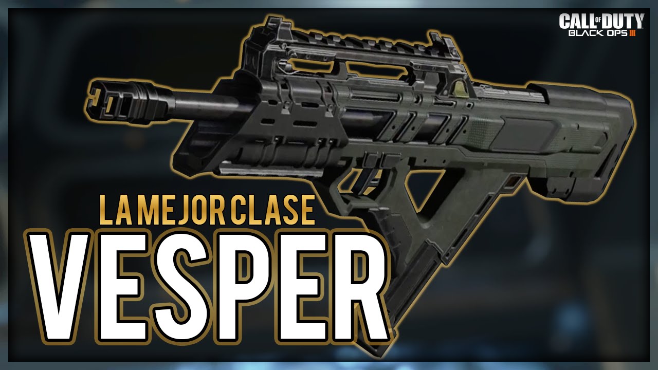 BO3: LA MEJOR CLASE VESPER + GAMEPLAY - YouTube