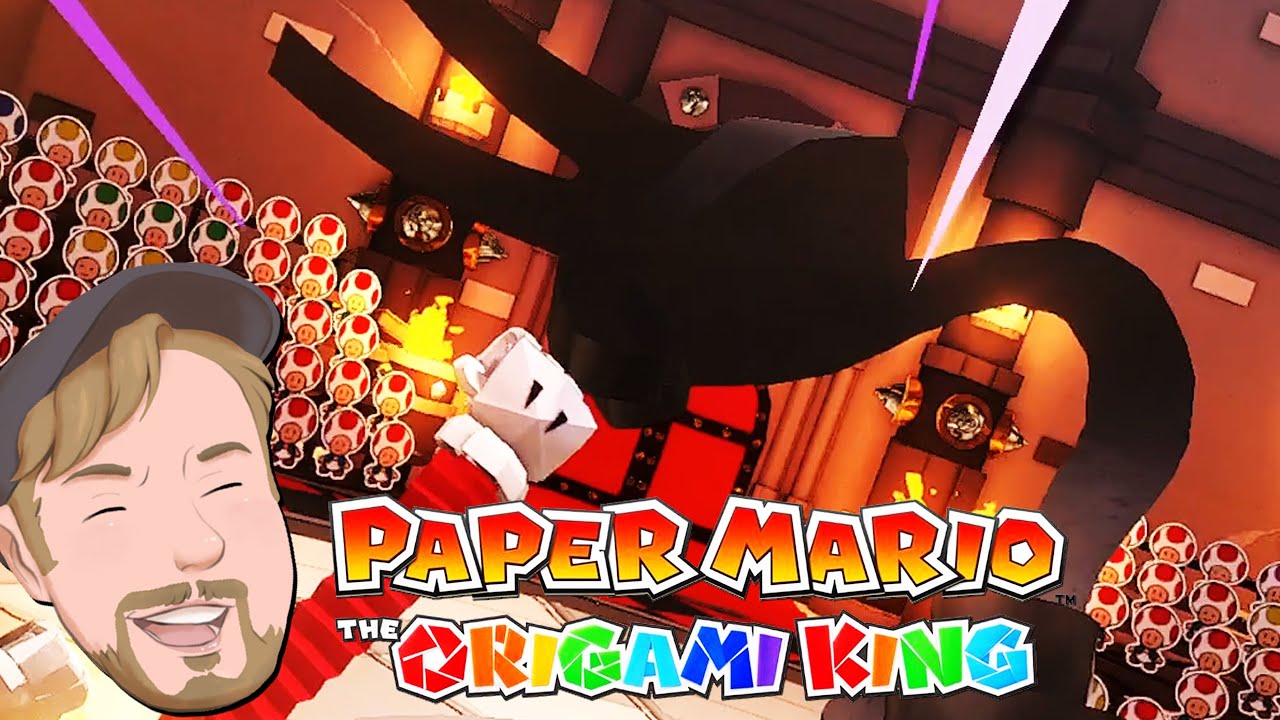 Sten, Sax... PÅSE! - Del 41 - Paper Mario: The Origami King på svenska ...