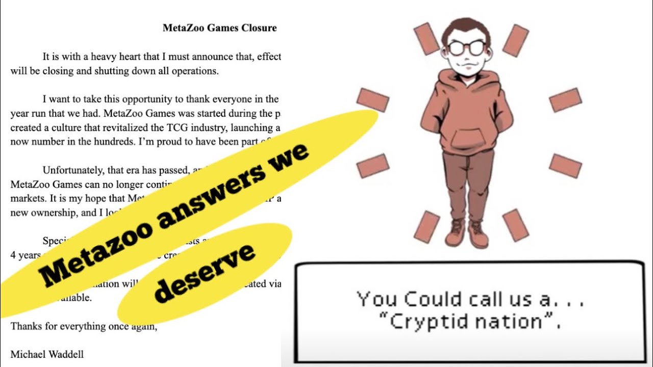 What will be the legacy of MetaZoo? - YouTube