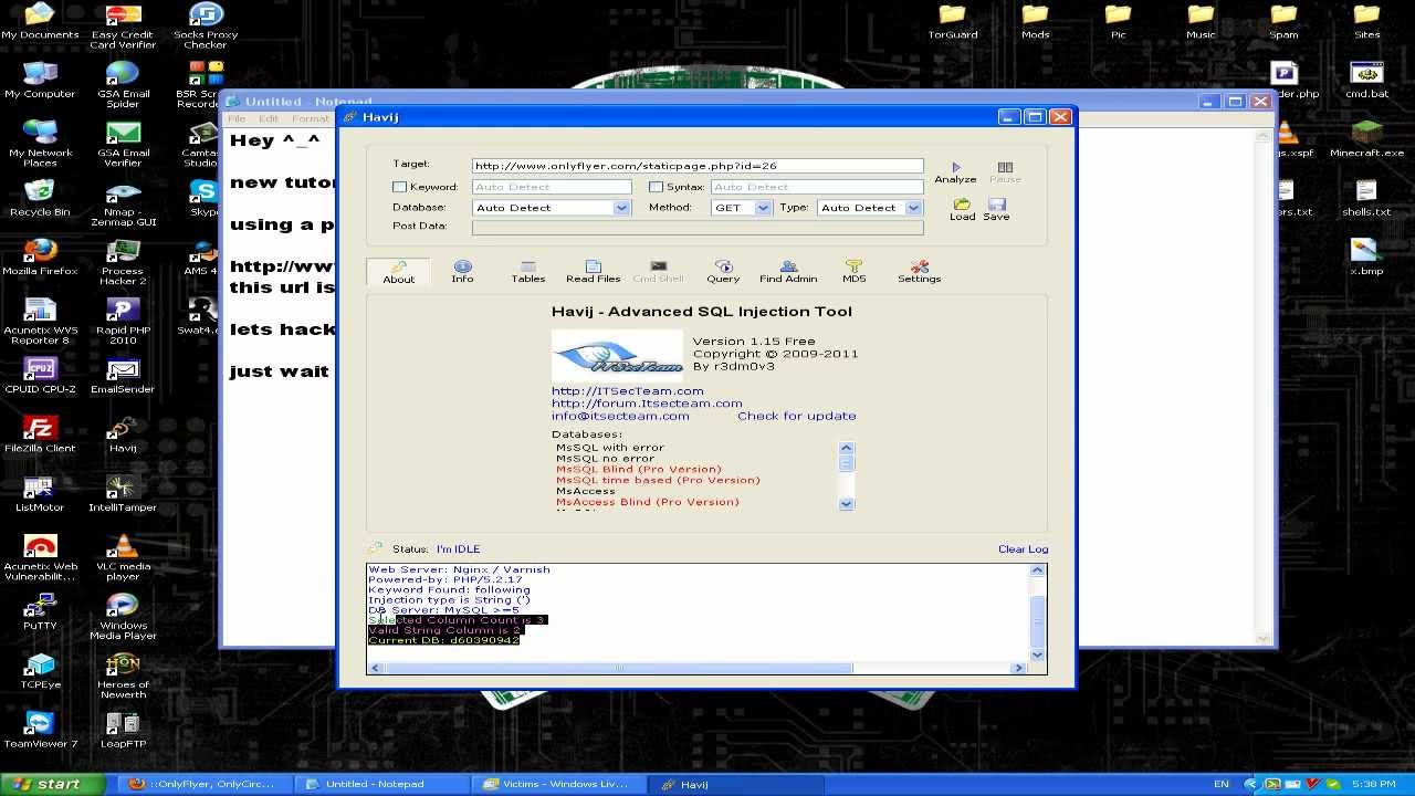 Sql Injection Tutorial Youtube