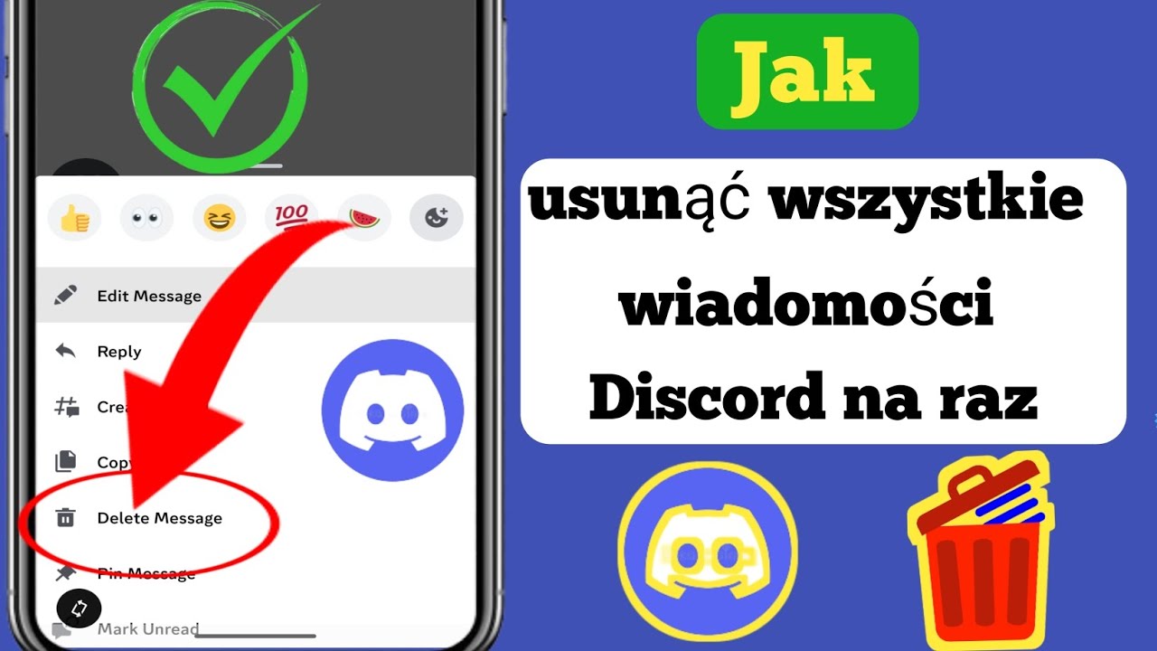 Jak usunąć wszystkie wiadomości Discord na raz na telefonie komórkowym ...