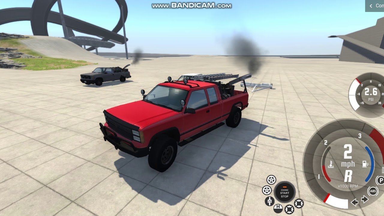 BeamNG.drive Mod Review (D-Series With Bus Engine) - YouTube