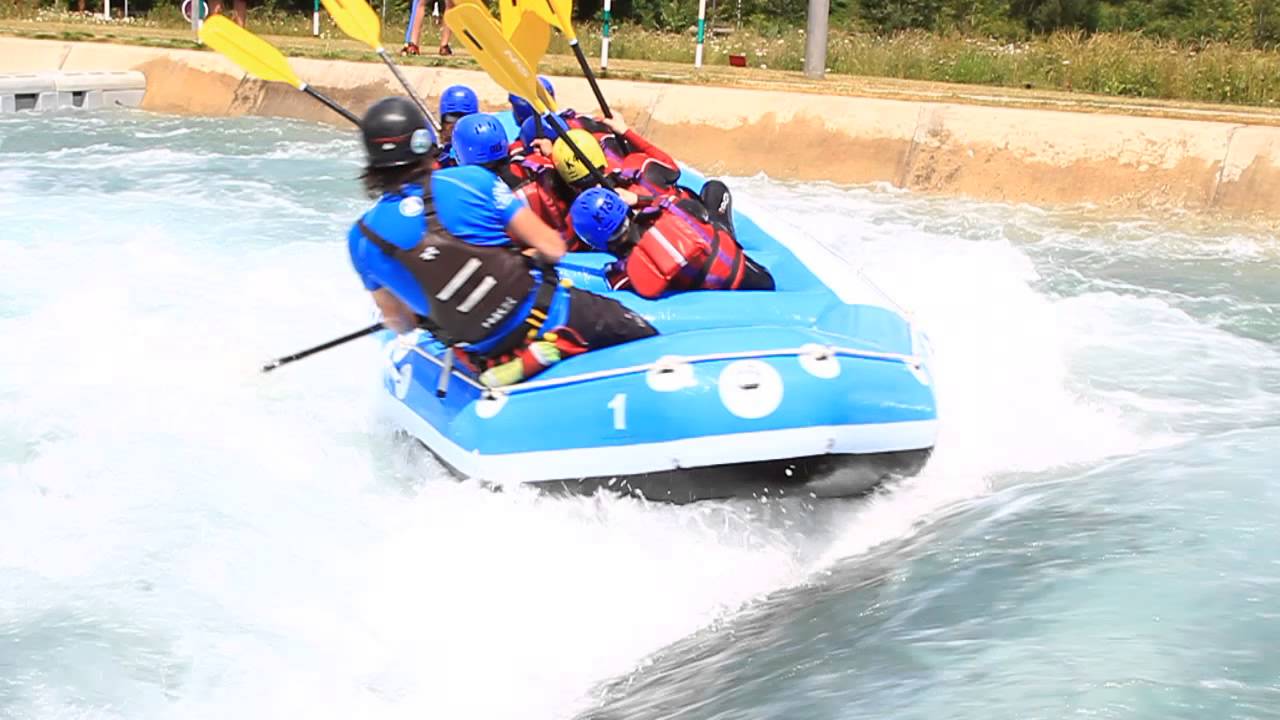 Peter at Lee Valley White Water Rafting - YouTube