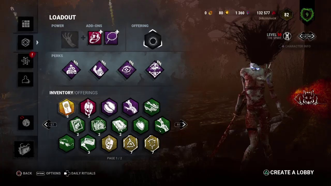 Dead by daylight spirit prestige 3 - YouTube