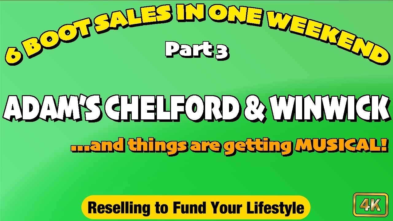 Bank Holiday at Adam's Chelford & Winwick Car Boot Sales (pt3 ...