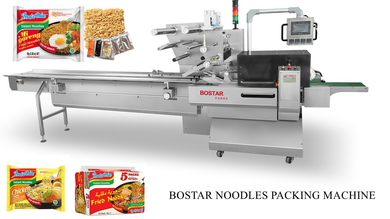 Bag noodle multipack packaging machine bag instant noodles 5 in one 10 ...
