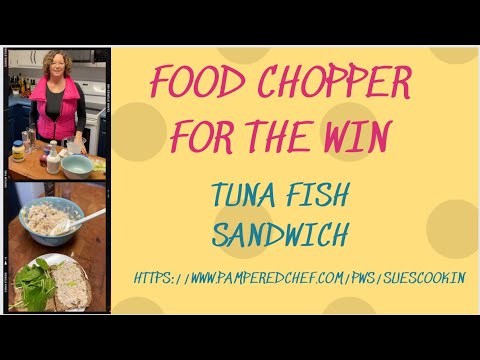 Food Chopper makes the Best Tuna Fish - YouTube
