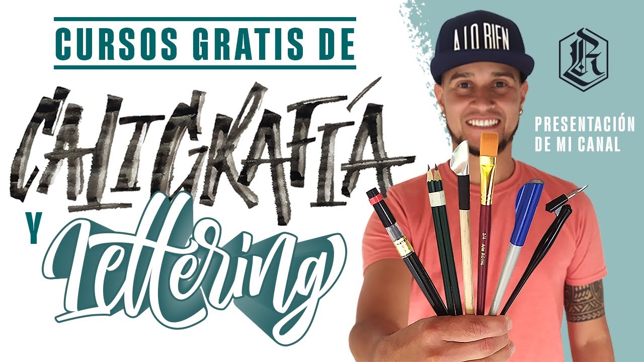 ⚠️Presentación del canal de RICARDO PATIÑO #Caligrafía y #Lettering con ...