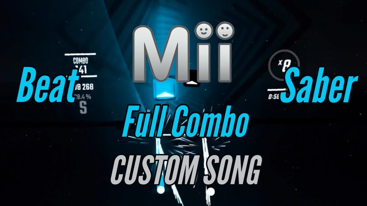Mii Channel Theme [Beat Saber: Hard | Full Combo] (CUSTOM SONG) - YouTube