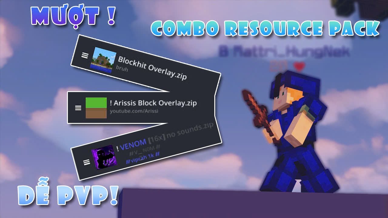 Giới thiệu COMBO resource pack mà mình thích nhất - YouTube