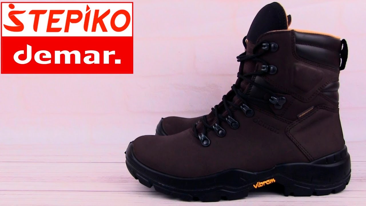 Трекінгові черевики Demar DEFENDER. Видео обзор от www.stepiko.com - YouTube