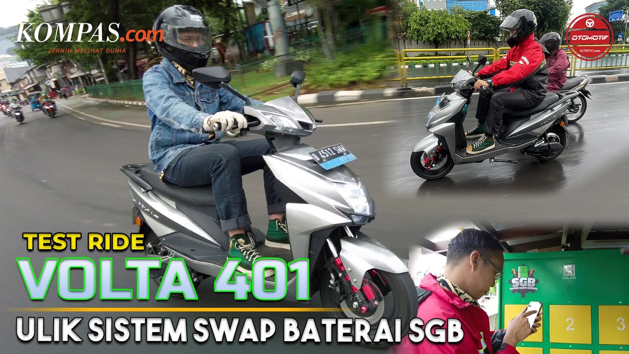TEST RIDE | Volta 401 | Rasa Berkendara Harian & Sistem Swap Baterai ...