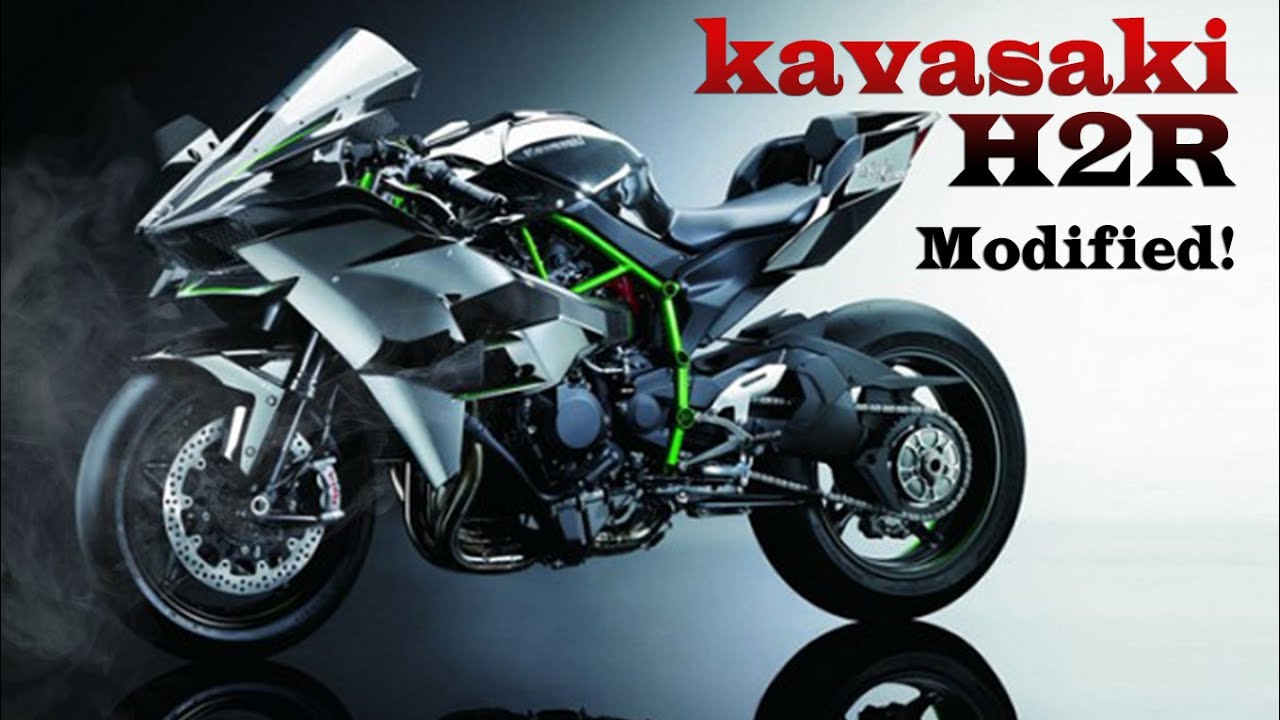 Kawasaki H2R modified attractively - YouTube