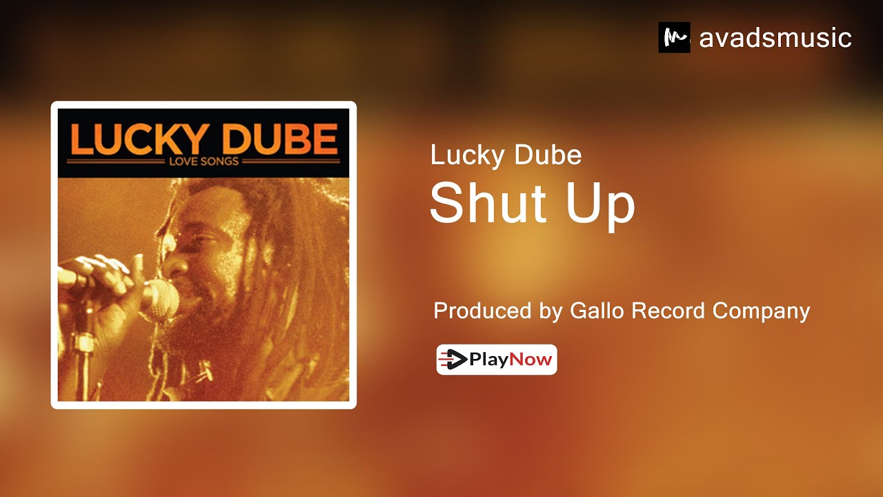 Lucky Dube - Shut Up (Official Audio) - YouTube