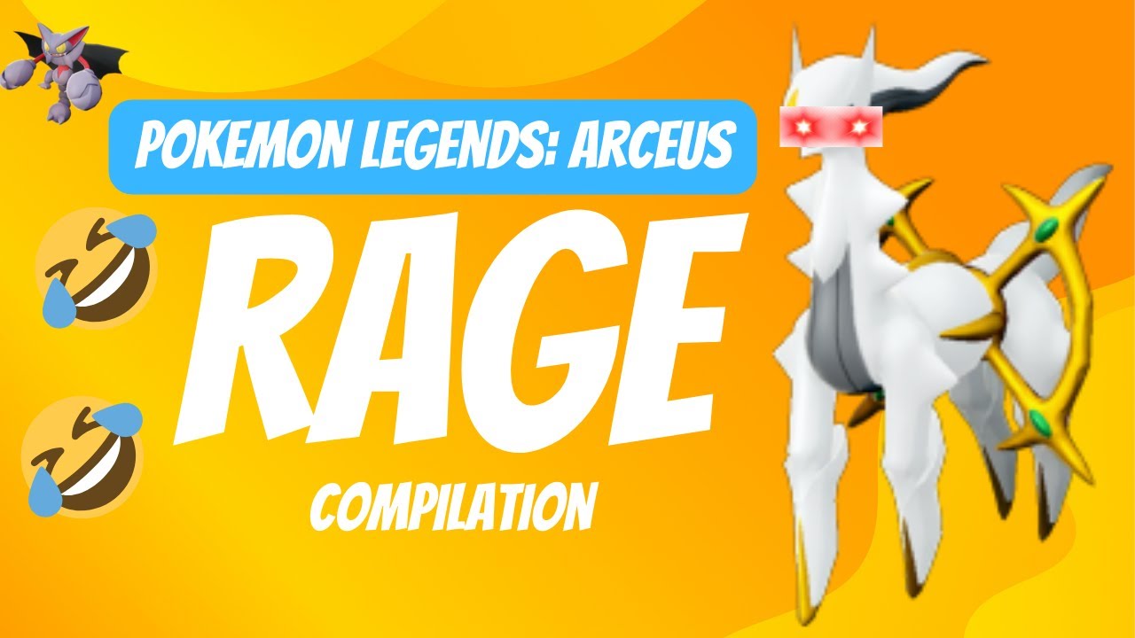 Pokémon Legends: Arceus Final Boss Fight RAGE Compilation - YouTube
