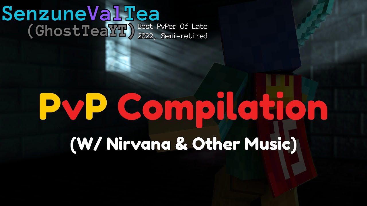 Minecraft PvP Compilation #1 W/ Nirvana Songs - YouTube