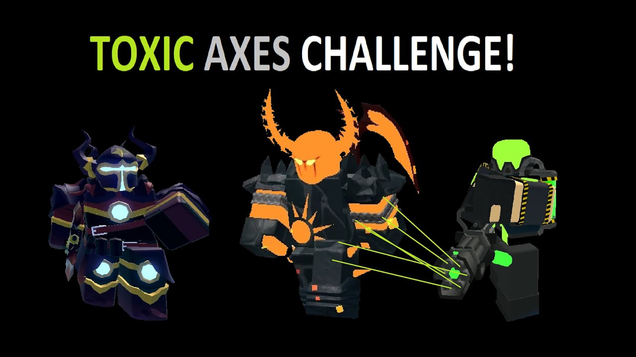 Toxic axes! Tower Defense Simulator - YouTube