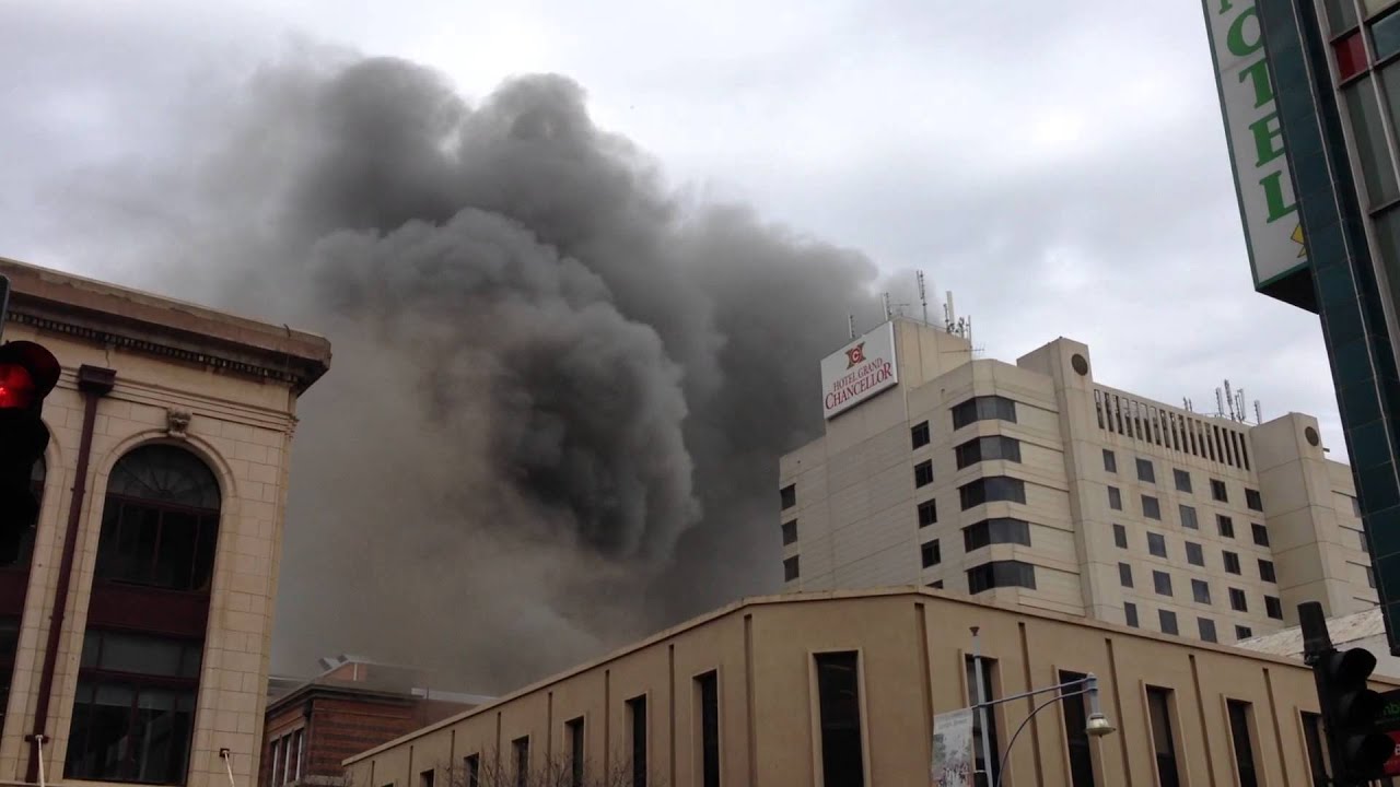 Adelaide fire on hindely street - YouTube