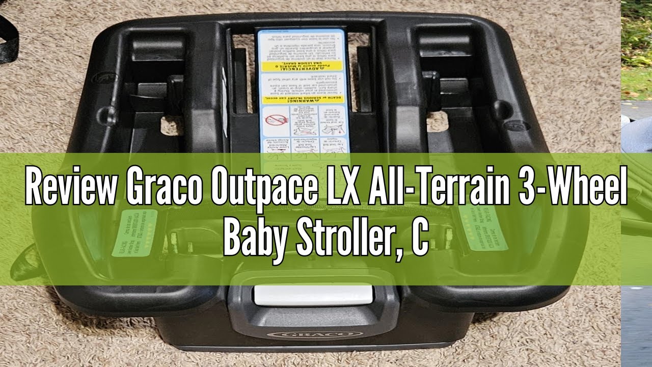 Review Graco Outpace LX All-Terrain 3-Wheel Baby Stroller, Cohen ...