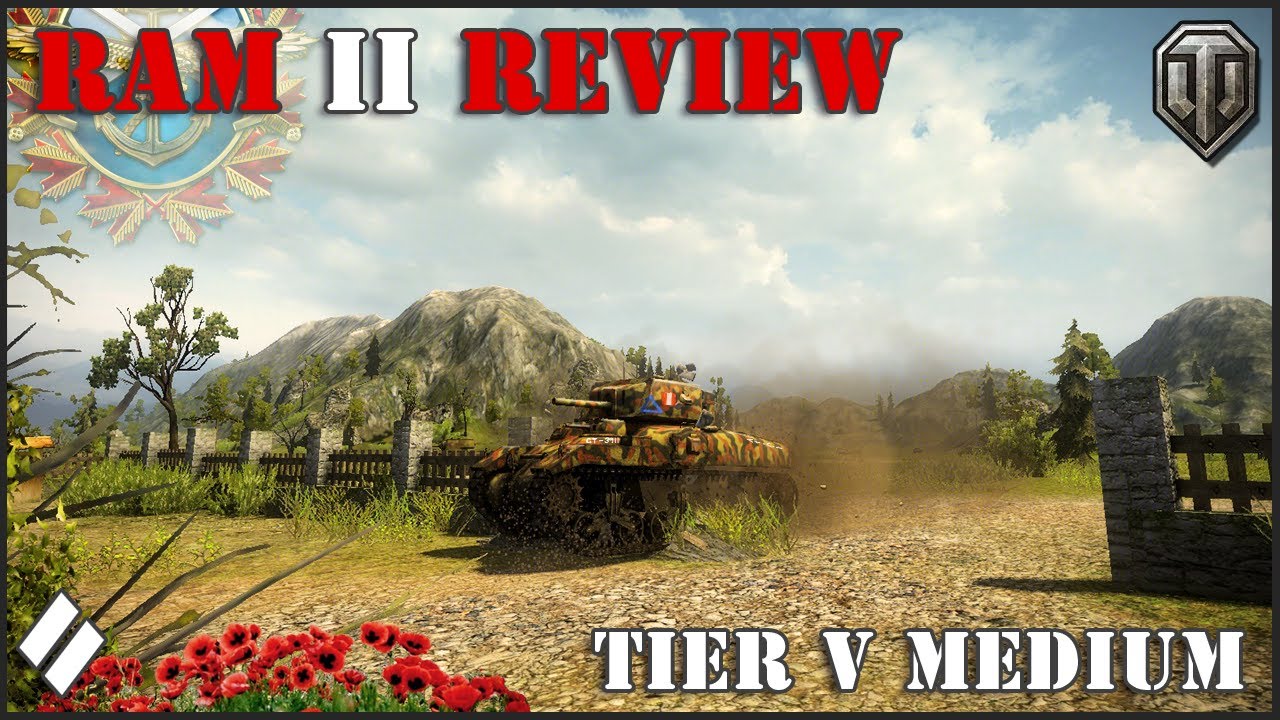 World of Tanks: Ram II Tier V Medium Review - YouTube