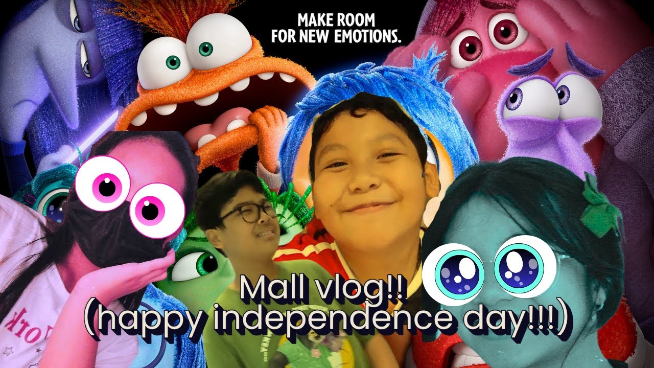 Mall vlog | Watching Inside Out 2 | Holiday edition - YouTube