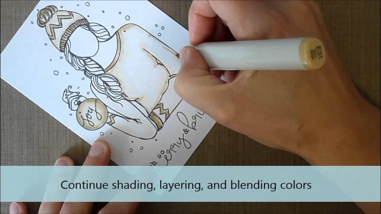 Unity Quick Tip Sepia Copic Coloring - YouTube