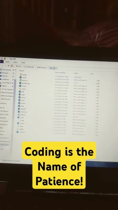 Day 109 😇 Html Css Javascript Webdevelopment Coding Programming 2024 Youtube