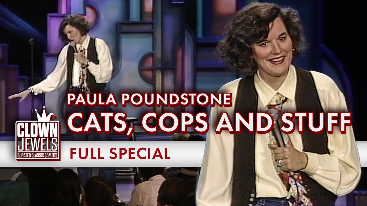 Paula Poundstone: Cats, Cops and Stuff | FULL SPECIAL (1990) - YouTube