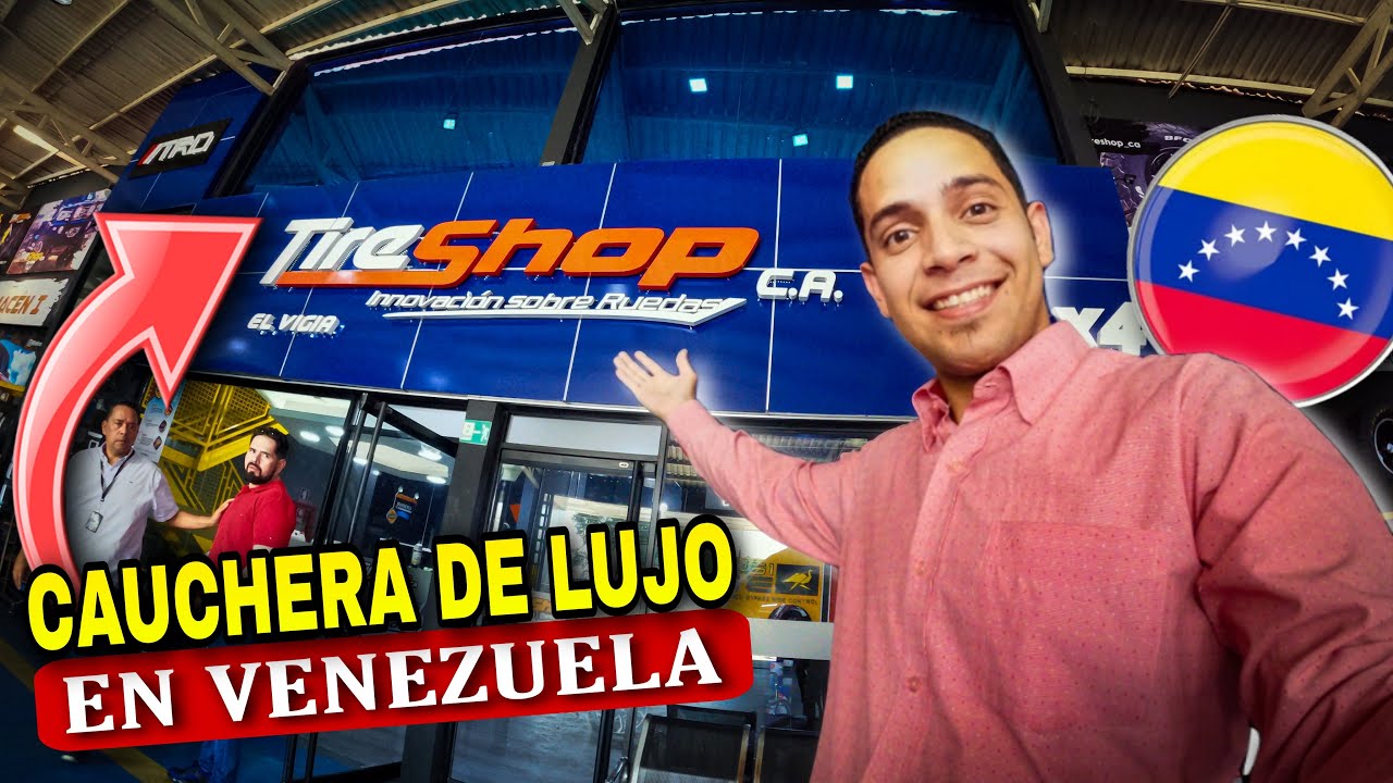 Así es Una CAUCHERA DE LUJO en Venezuela | TireShop Santa Bárbara del ...