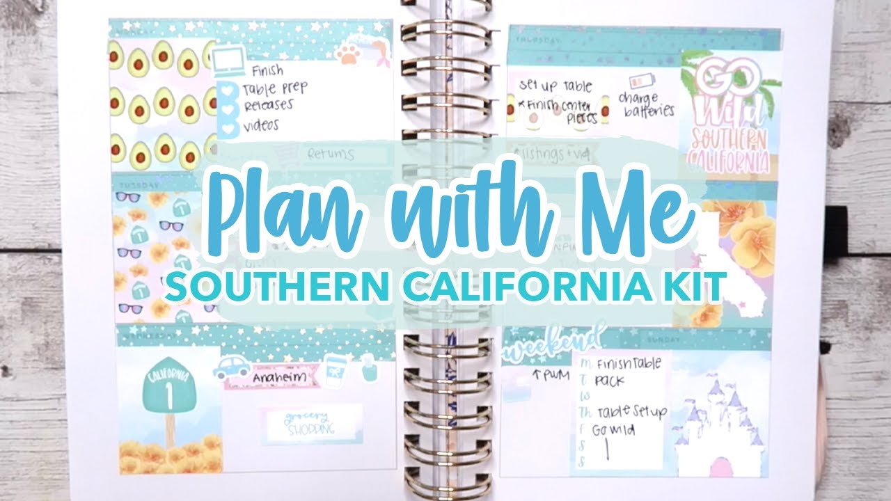 Go Wild Plan with Me! | Gabriela Elena Designs - YouTube