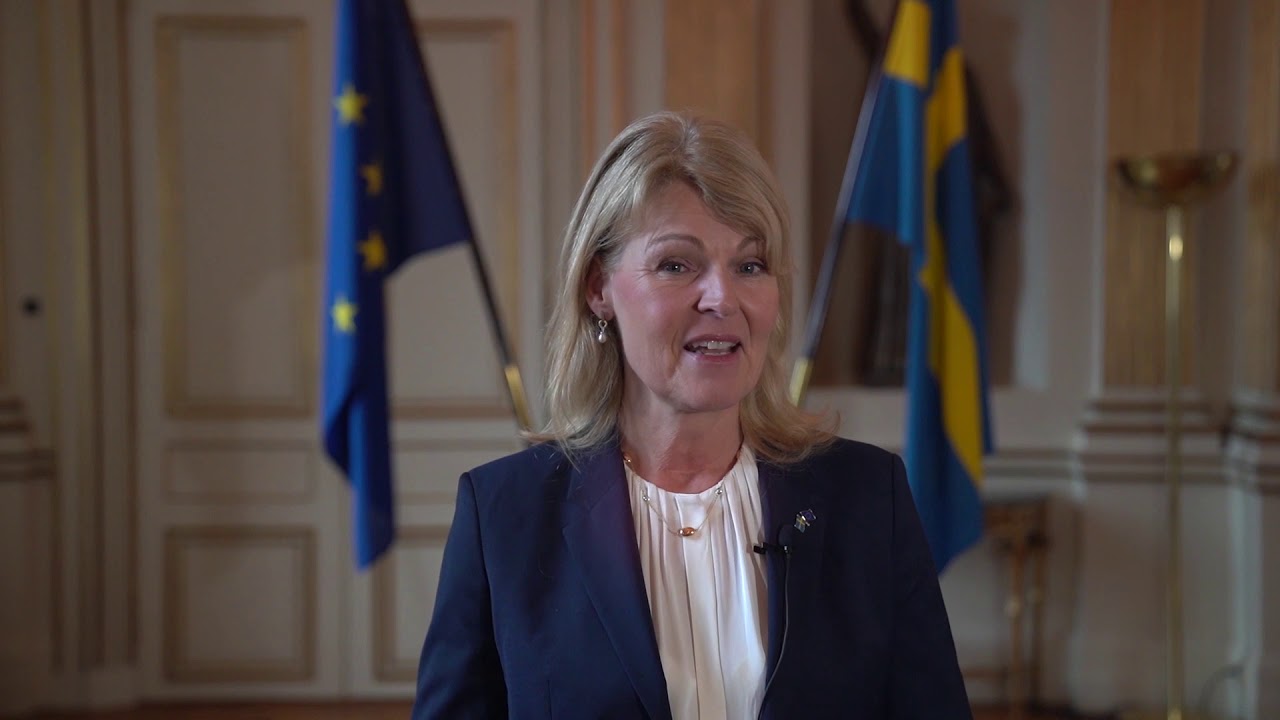 Anna Hallberg's speech at Sweden-Nigeria Business Forum - YouTube