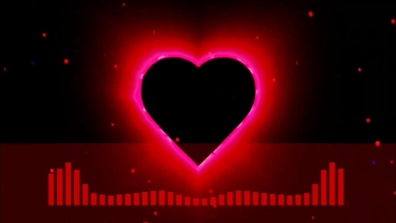Avee player heart template || Avee player visualizer black screen template with awesome song ...