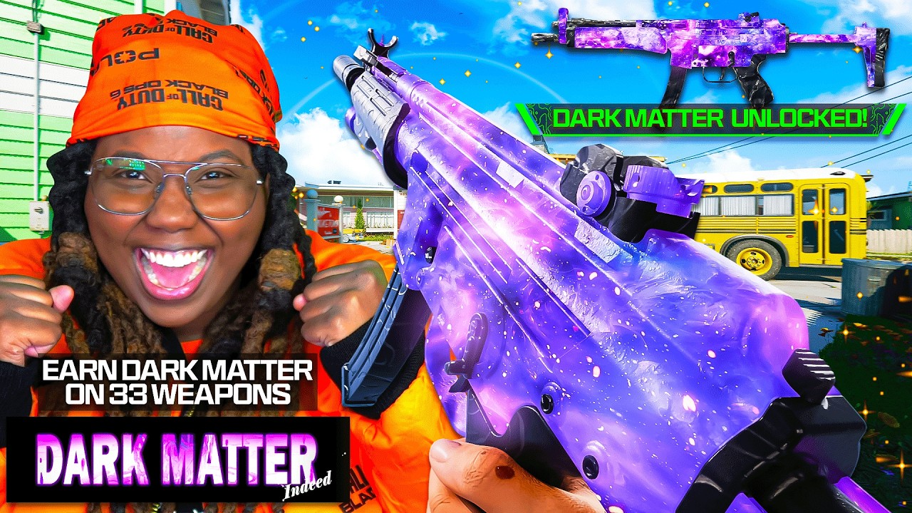 I unlocked DARK MATTER on ALL 33 weapons in BLACK OPS 6 😍 | DARK INDEED ...
