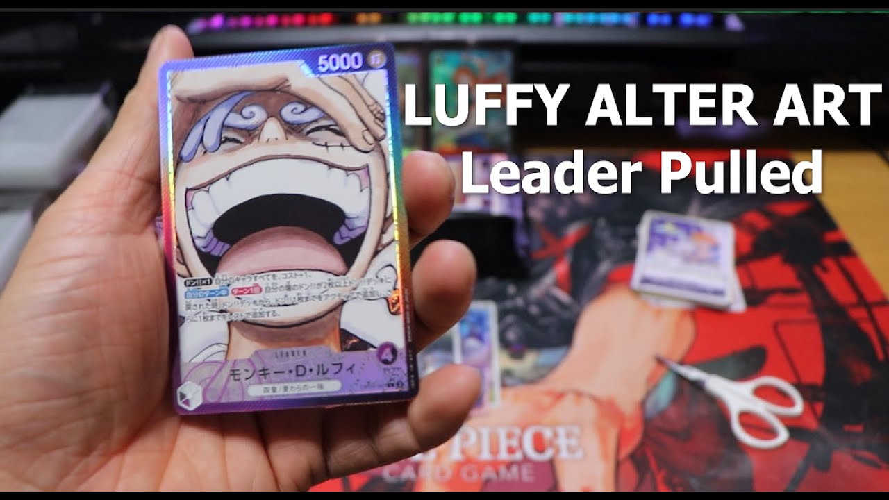 Onepiece Card Game OP09 case opening part 1/12 - YouTube