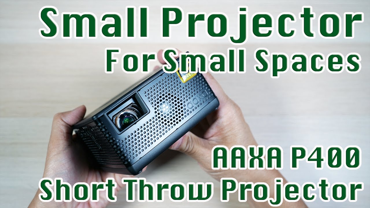 Short Throw Compact Projector for Small Spaces | AAXA P400 1080P ...
