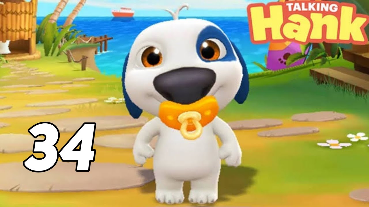 New Game - My Talking Hank: Islands - part 34 - GAMEPLAY 4U - YouTube